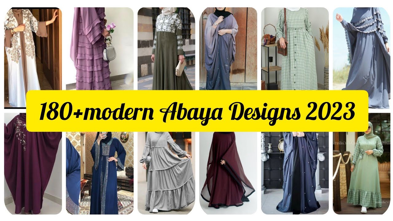 Modern Abaya Designs/new Abaya designing ideas 2023/new Hijab Style # ...