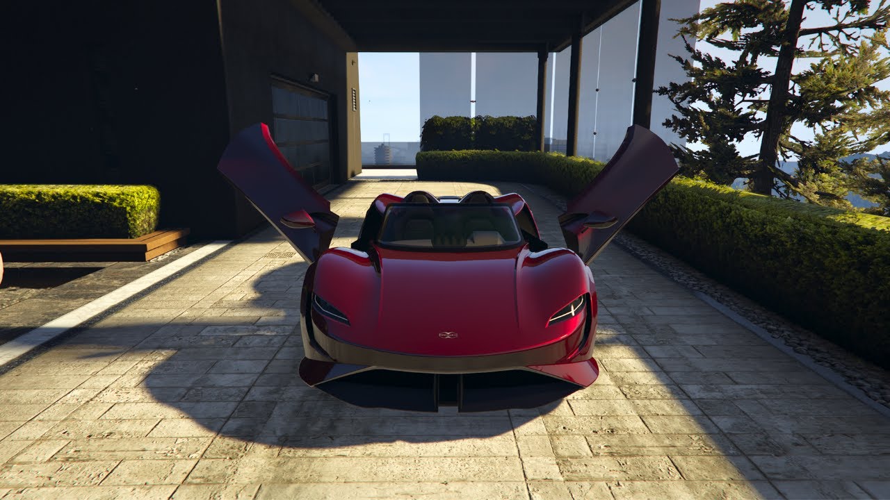 GTA 5 - Progen Luiva - SAFEHOUSE IN THE HILLS DLC - YouTube