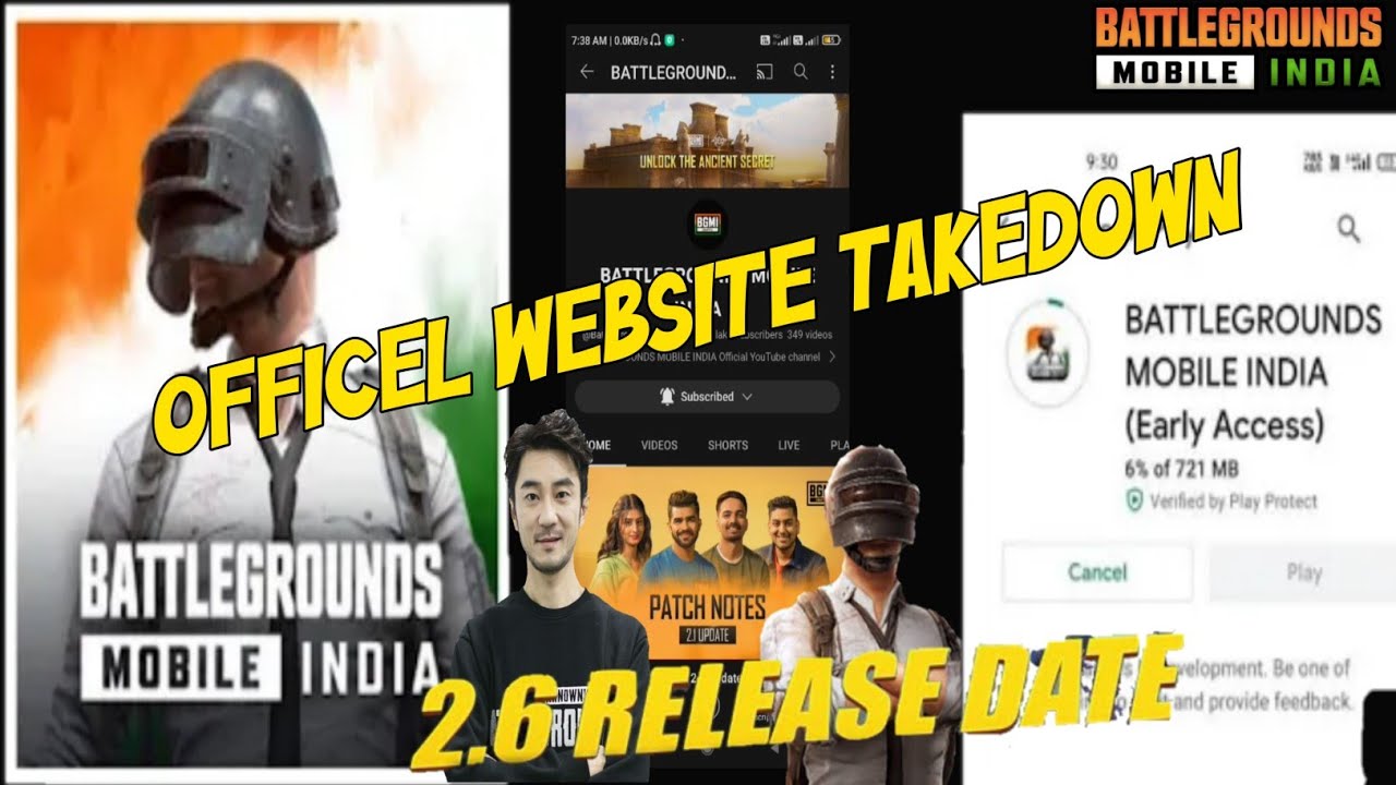 BGMI NEWS today 2.6 UPDATE NEW BGMI NEWS BGMI LAUNCH DATE BGMI OFFICIAL ...