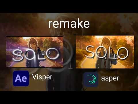 Visper remake kaori edit solo | Alight Motion 4.0.4 [preset?]