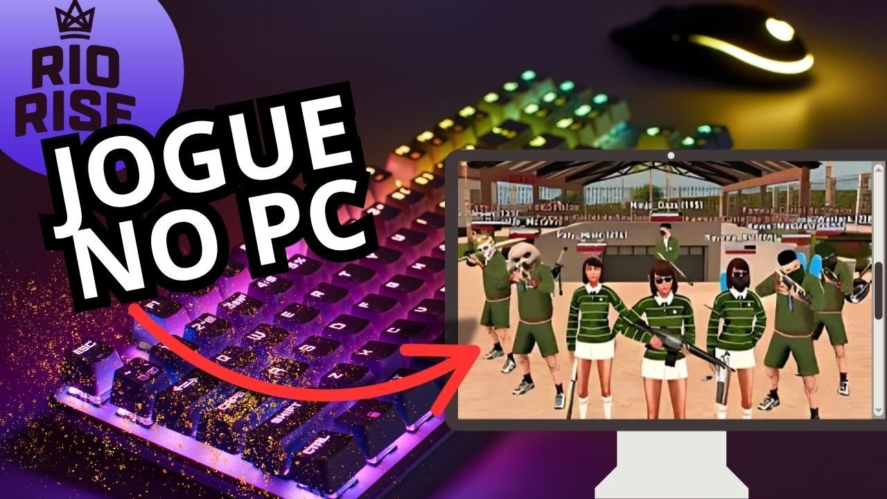 COMO JOGAR RIO RISE NO PC (GTA RP MOBILE) + DICAS DO JOGO 💻 #gtarp ...