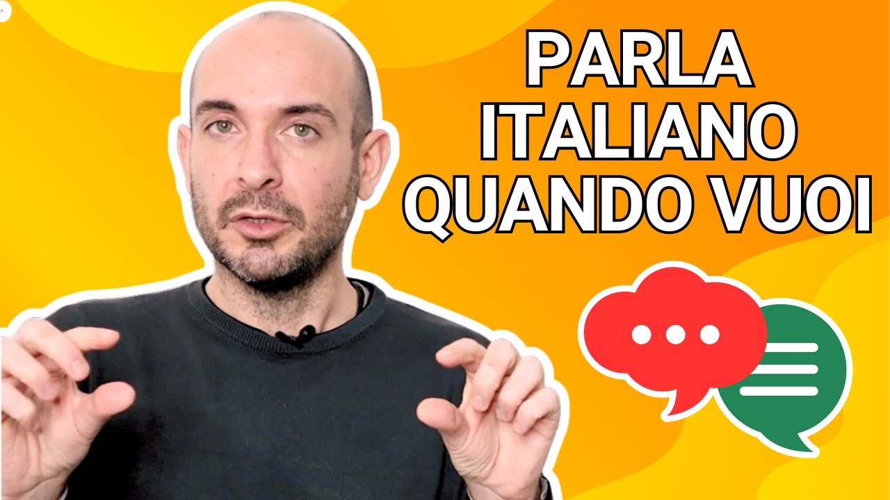 Un esercizio per parlare italiano fluentemente | Imparare l'italiano ...