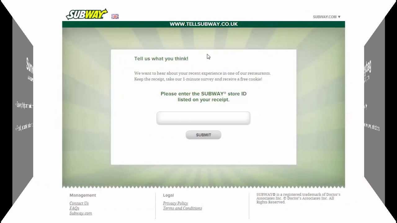 www.tellsubway.co.uk Subway UK survey video by Surveybag - YouTube