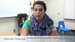 20101122 High Desert Garden Club • Filming at Acton Elementary • VHS CIF 93510 91390