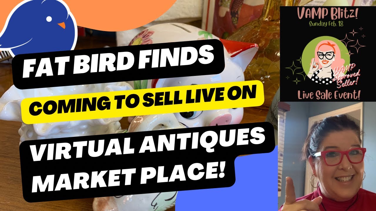 Awesome Vintage Haul to Sell Live on VAMP! The BEST Midcentury ...