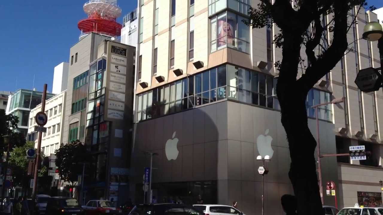 アップルストア福岡 Apple Store - Fukuoka Tenjin - YouTube