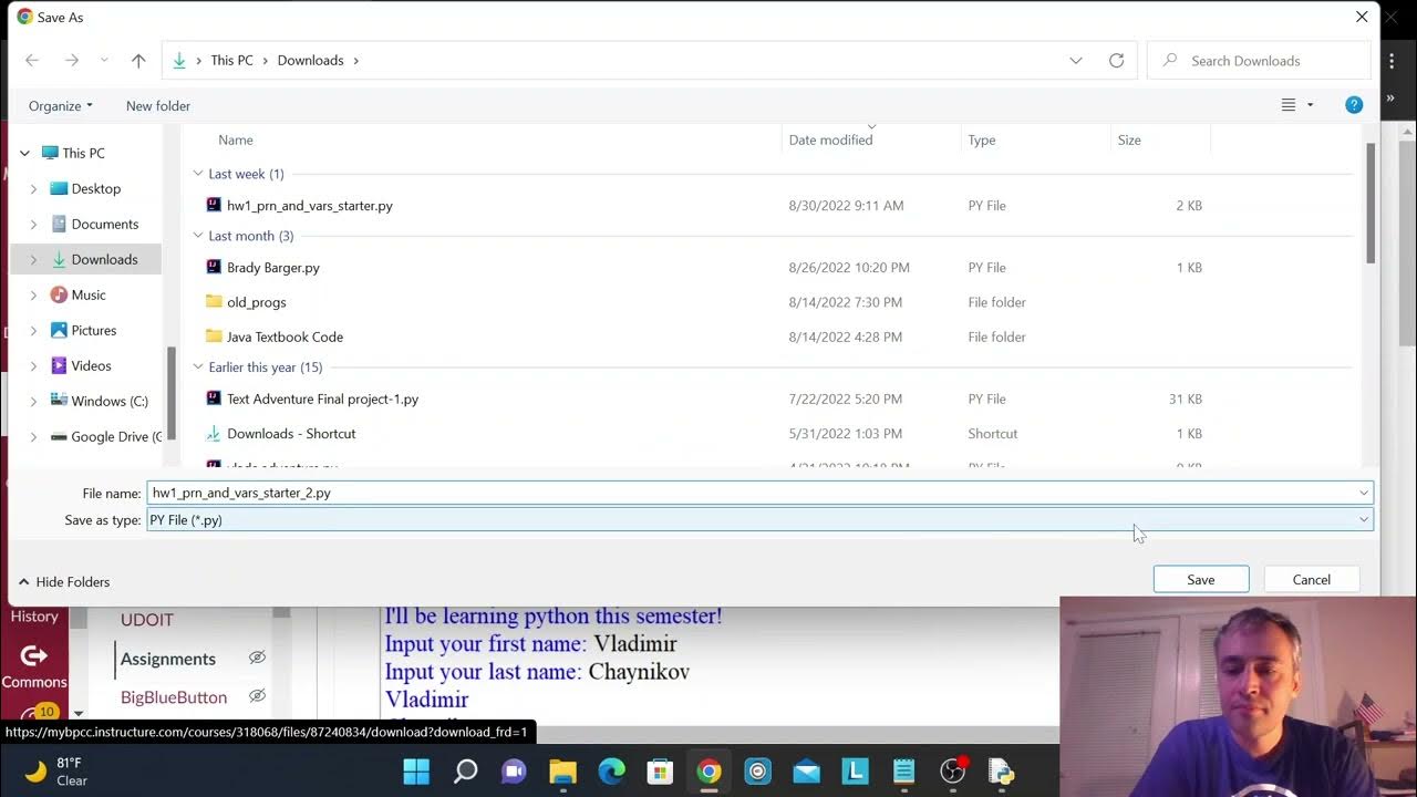 How to Idle, Edit .py Files and Do your Homework - YouTube