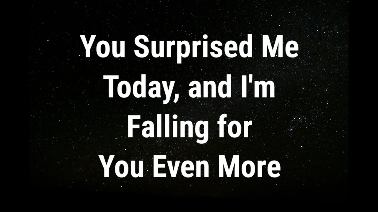 💌 You surprised me today... current thoughts and feelings - YouTube