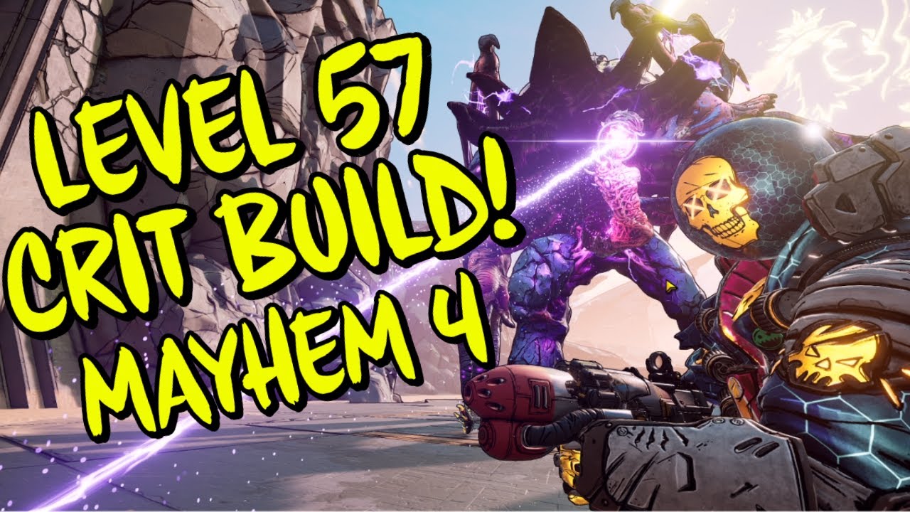 Borderlands 3 Level 57 Best FL4K Crit Build (Mayhem 4) Kills Every Boss ...