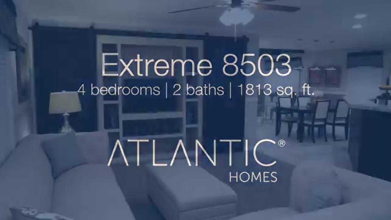 Extreme 8503 - Manufactured Homes by Atlantic Homes - YouTube