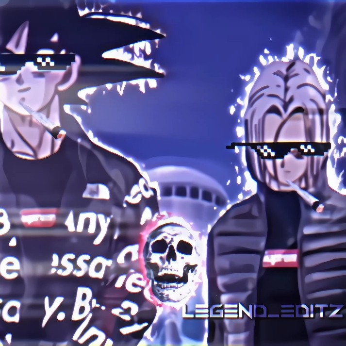 Drip hits different on them☠️🔥#anime#goku#vegeta#trunks#drip#dripgoku# ...