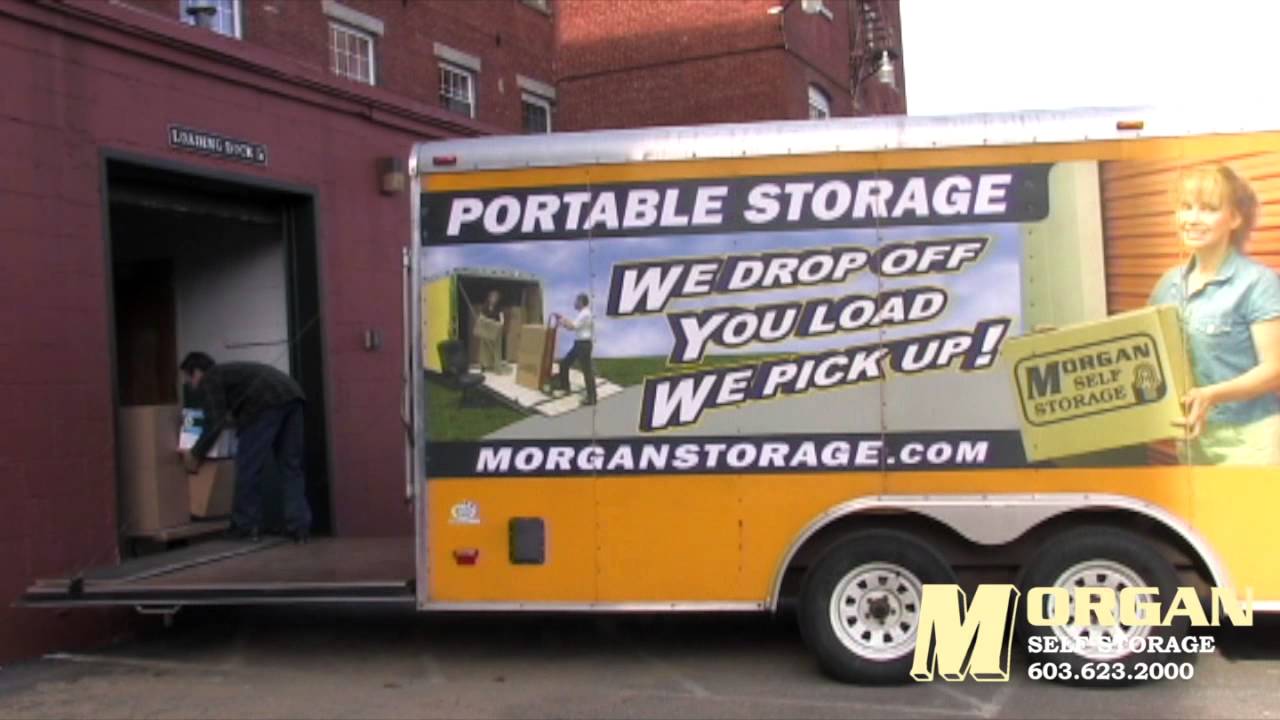 Morgan Self Storage - Portable Storage - YouTube