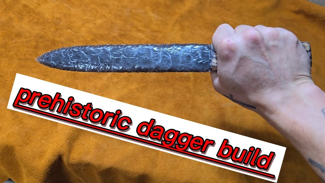 crafting an obsidian dagger [4k] - YouTube