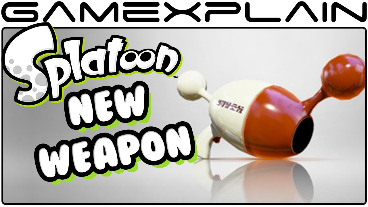 Splatoon - NEW Luna Blaster Weapon DLC Coming TONIGHT - YouTube