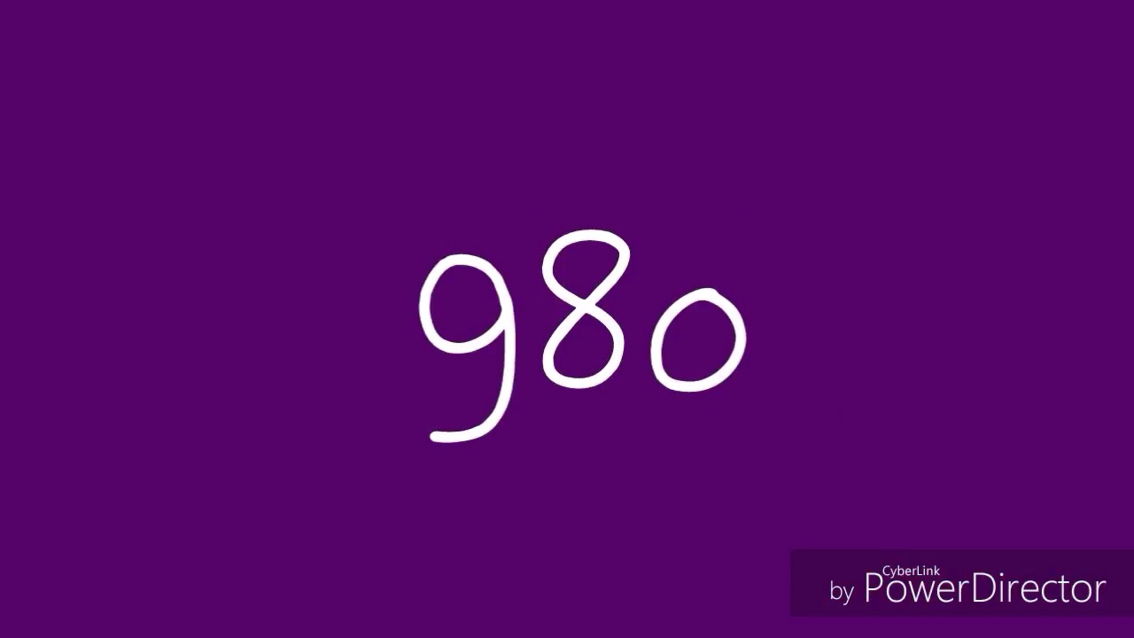 Numbers 1000 to 0 - YouTube