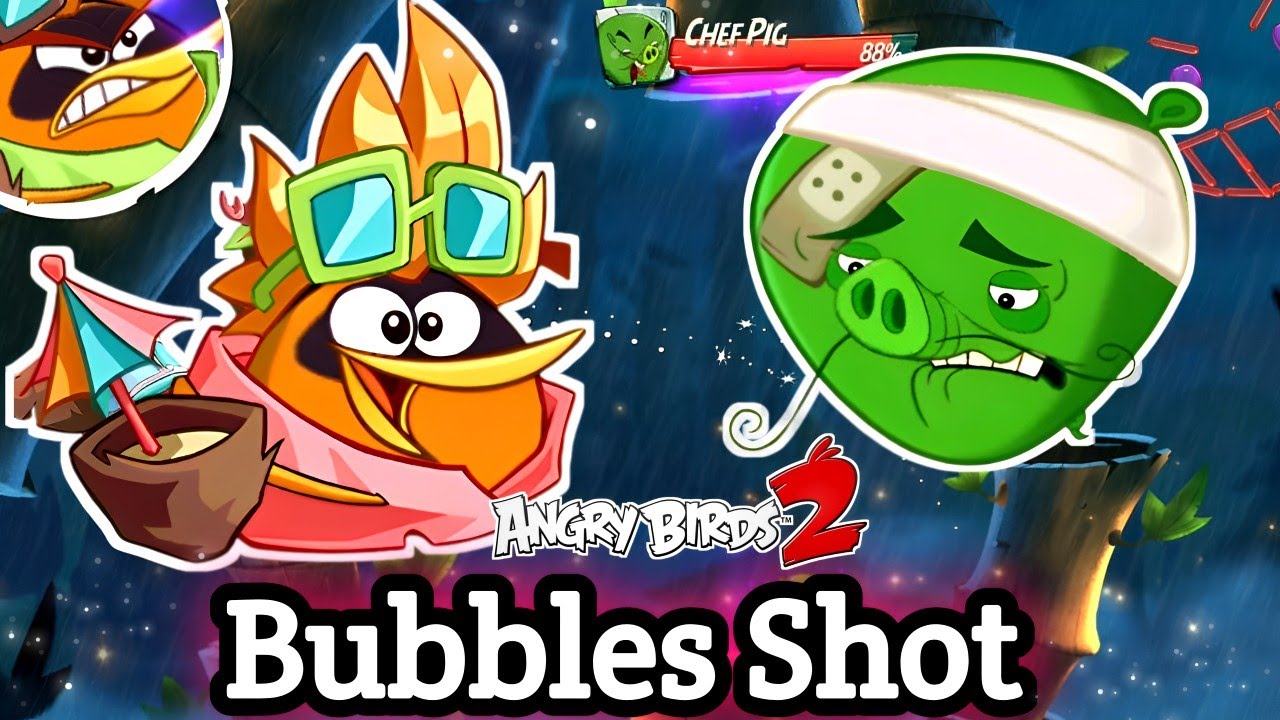 Daily Challenge Bomb Blast 💥 - Bubbles Shot - Room (4-5-6) - Angry Birds 2 💢🙂 - YouTube