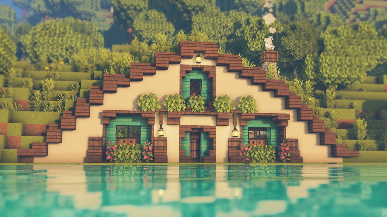 [Minecraft] How to build a Hobbit House | Tutorial - YouTube