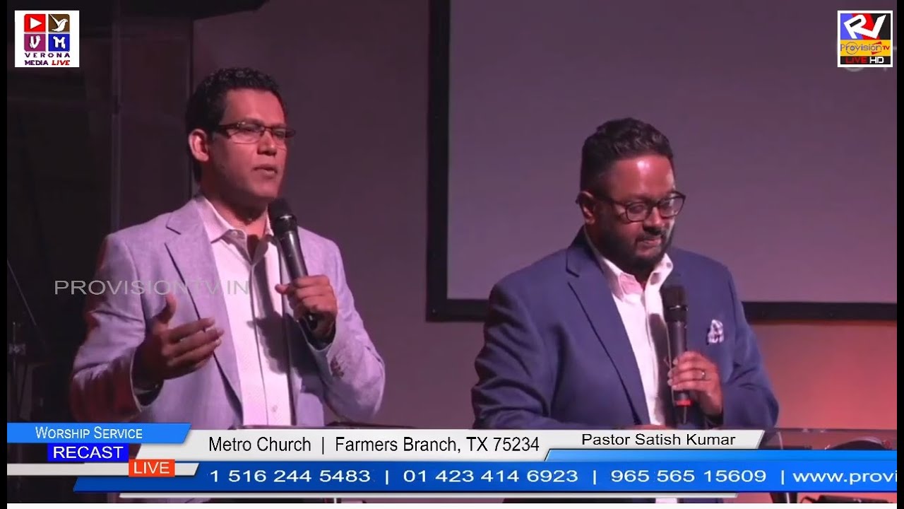 Metro Church Dallas // Worshp & Word // Pastor Satish Kumar - YouTube
