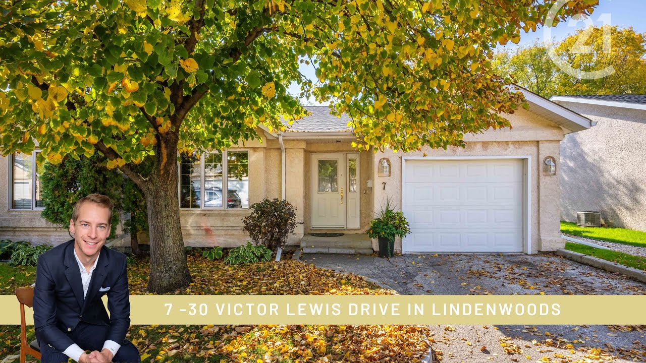 SOLD - 7 - 30 Victor Lewis Drive in Lindenwoods - Winnipeg, Manitoba ...