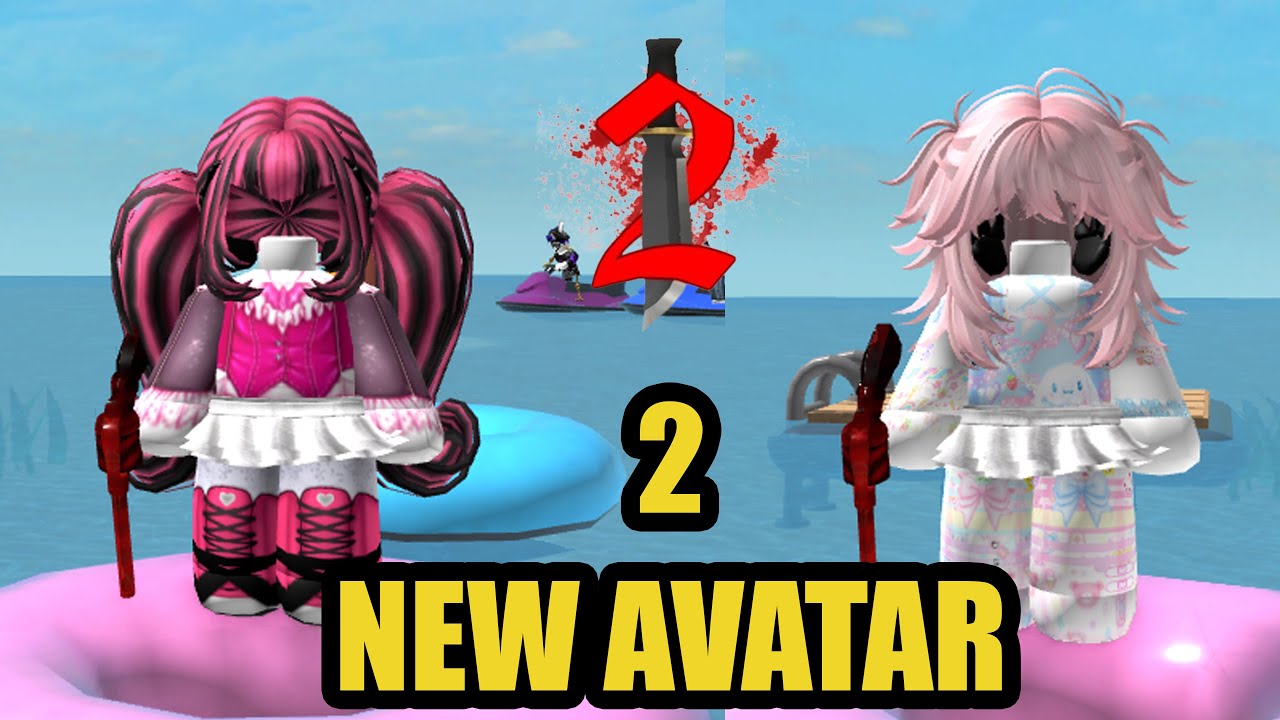 I bought 2 new avatars Mini Avatar for MM2 - MURDER MYSTERY 2 - YouTube