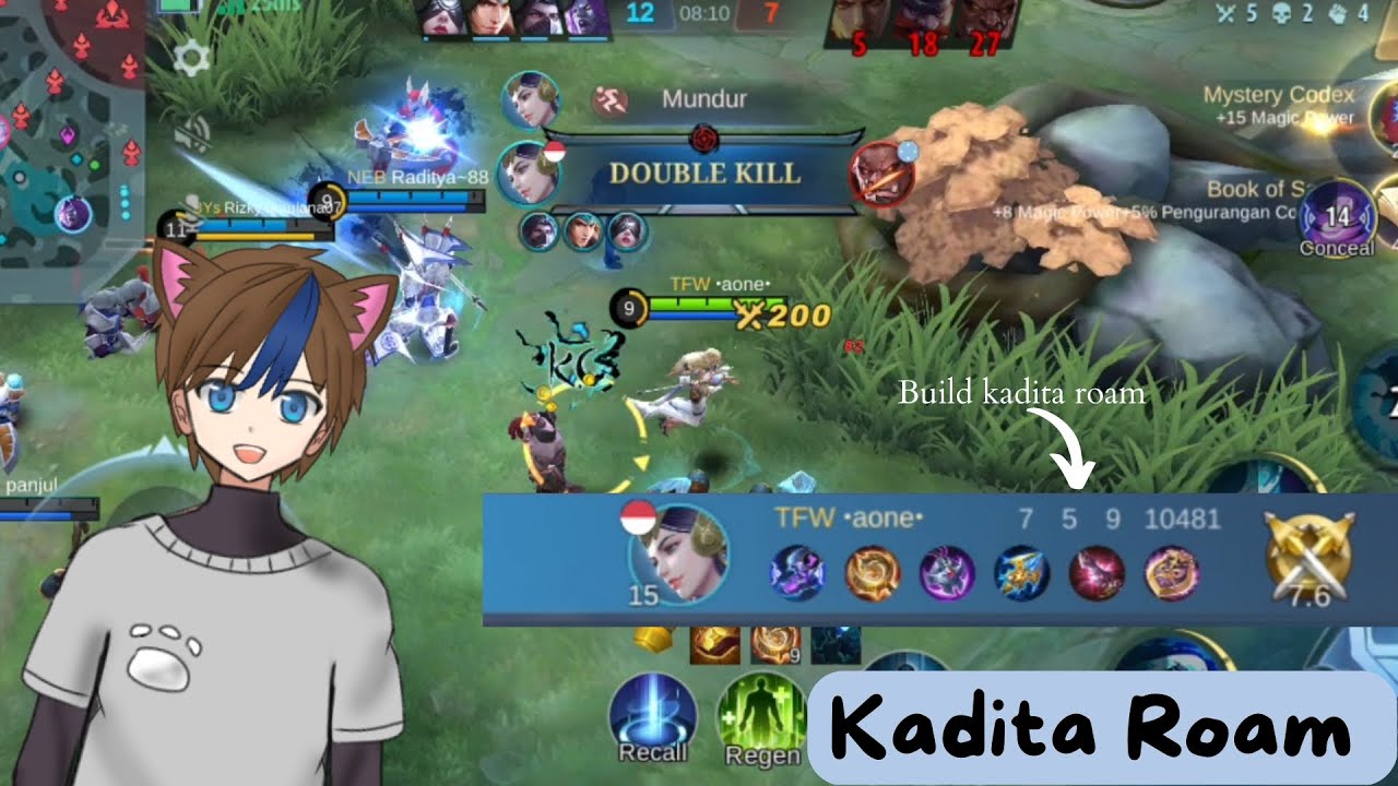 Build kadita roam - Mobile Legends - YouTube