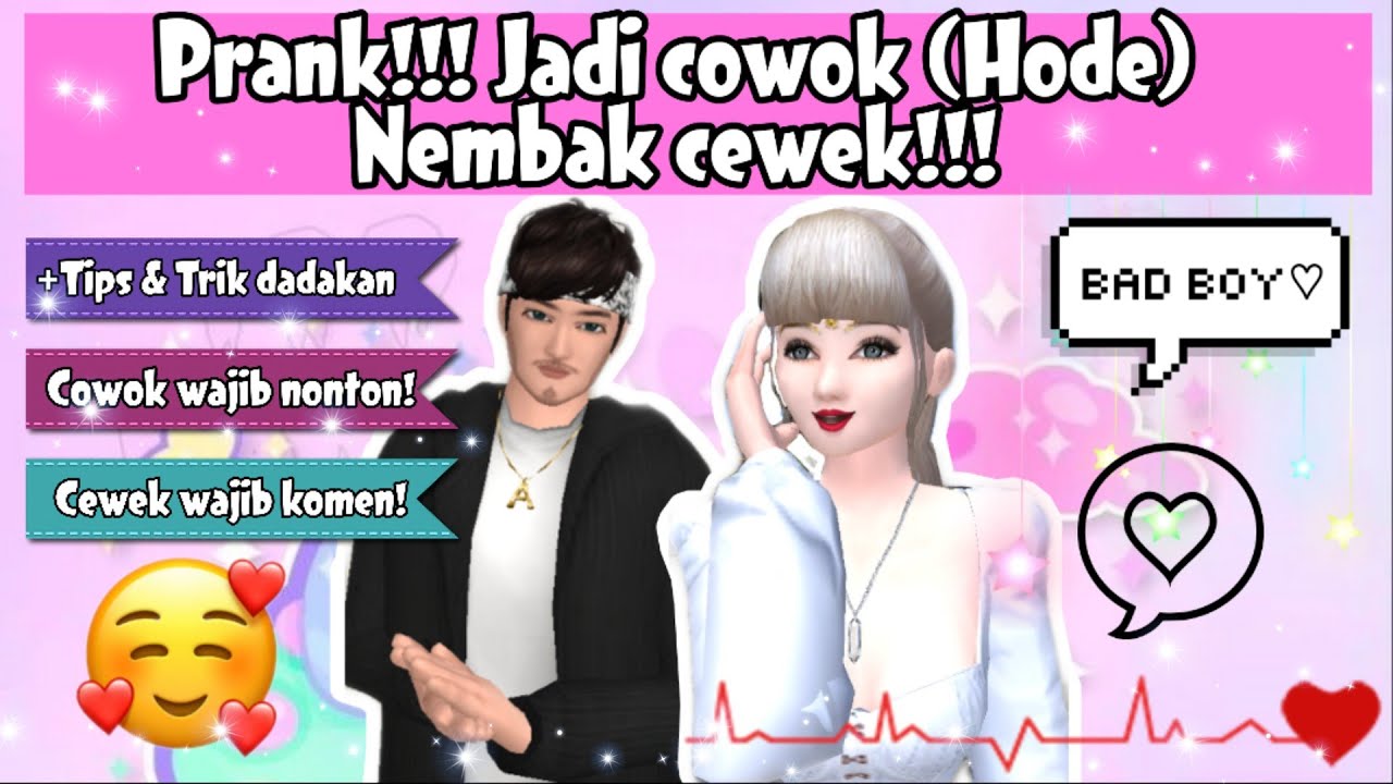 Prank #11 - Inci Jadi Cowok!!! Nembak Cewek!!! | Avakin Life Indonesia ...