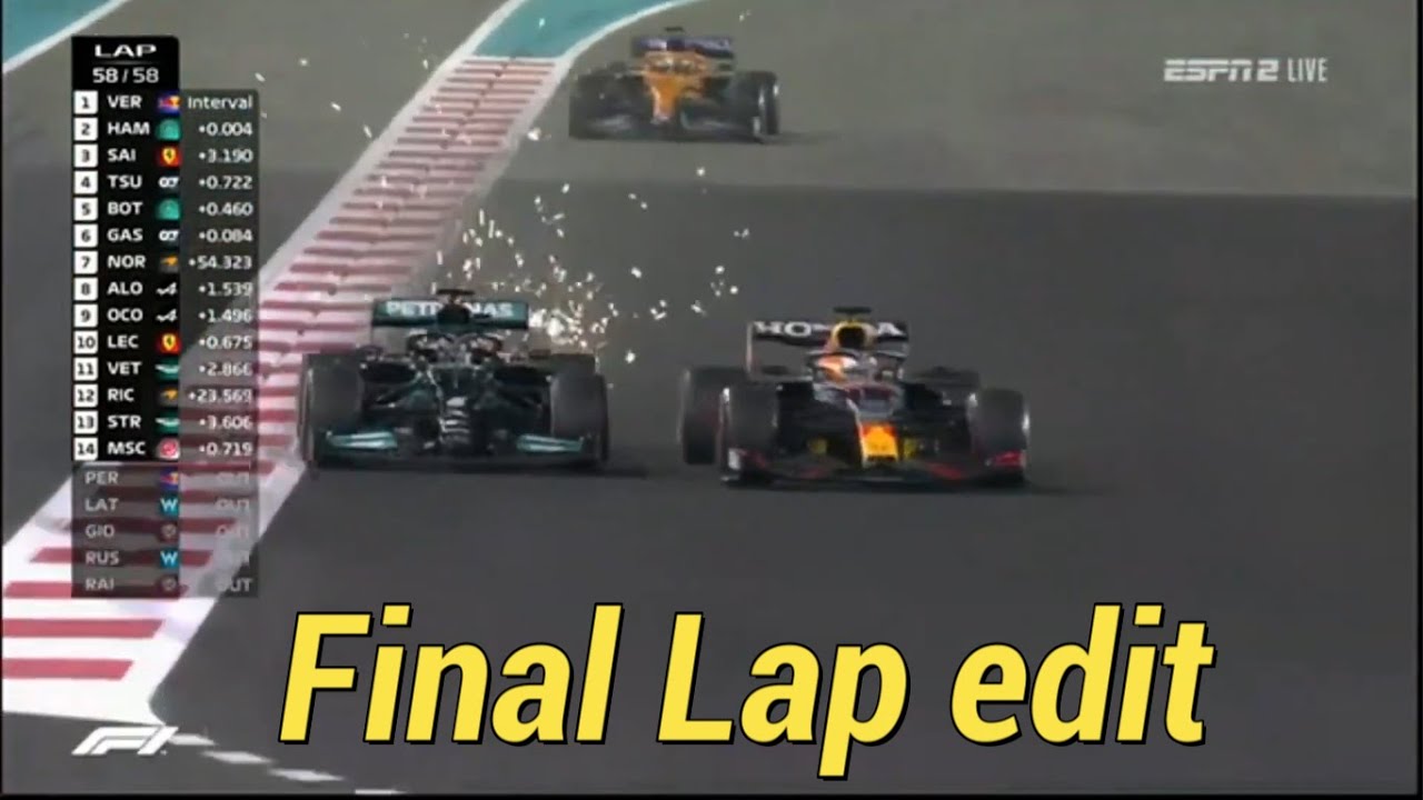 F1 2021 Final lap battle epic edit - YouTube