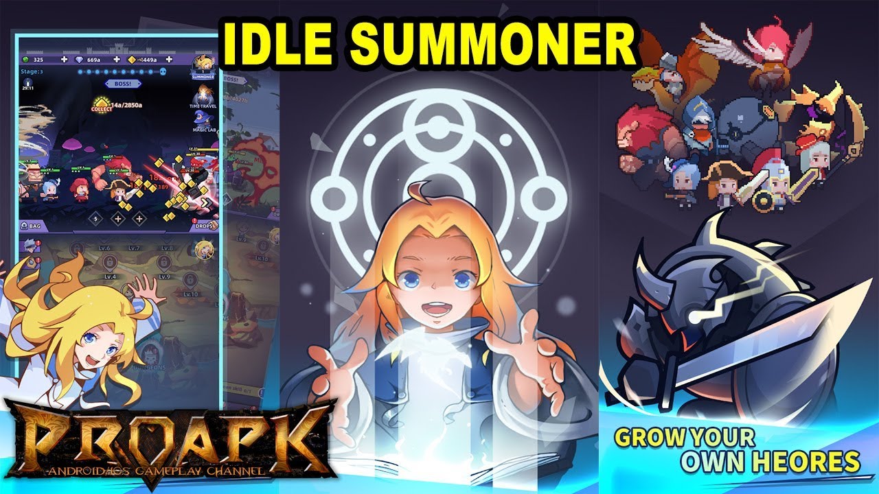 Idle Summoner : Grand Battle Android Gameplay - YouTube