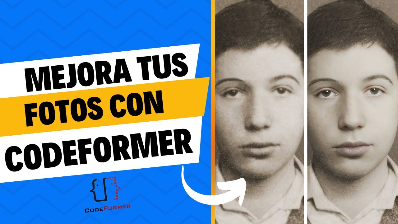 ¡Descubre cómo mejorar tus fotos al instante con Codeformer! - YouTube
