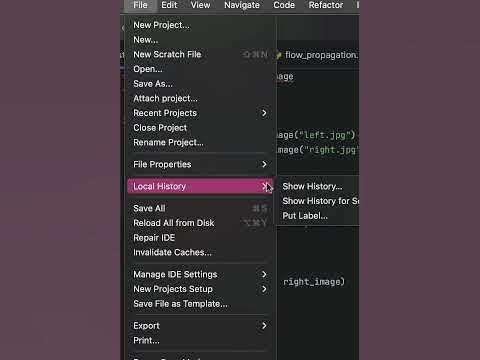 PyCharm recover deleted file - YouTube
