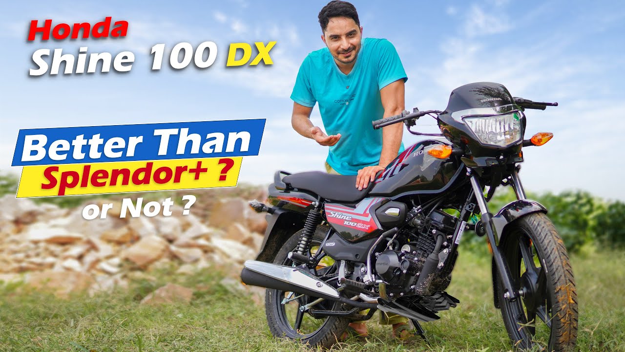 2025 Honda Shine 100 DX : Best 100cc Bike ! Real Life Ride Review ...