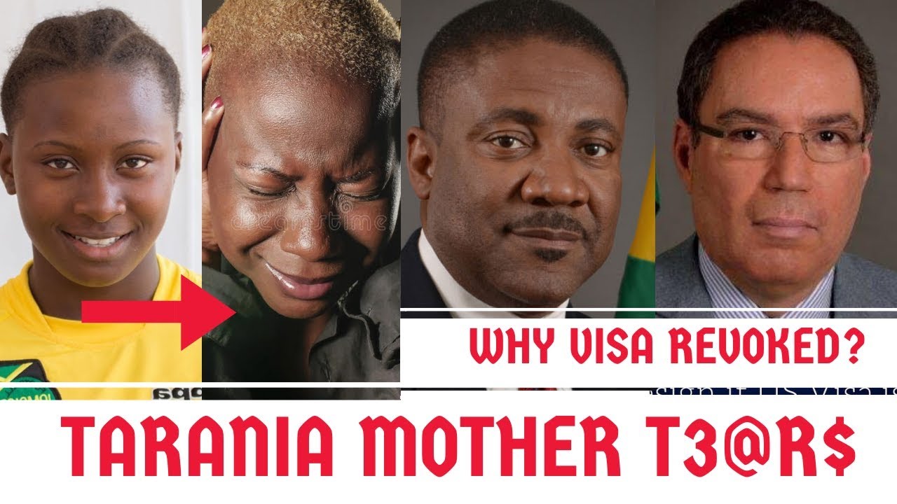 Reggae Girl Tarania Clarke MOTHER BR3@KD0WN In T3@R$ + US Embassy ...