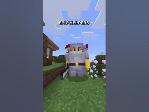 Minecraft Epic Helpers Mod #minecraft #minecraftshorts - YouTube