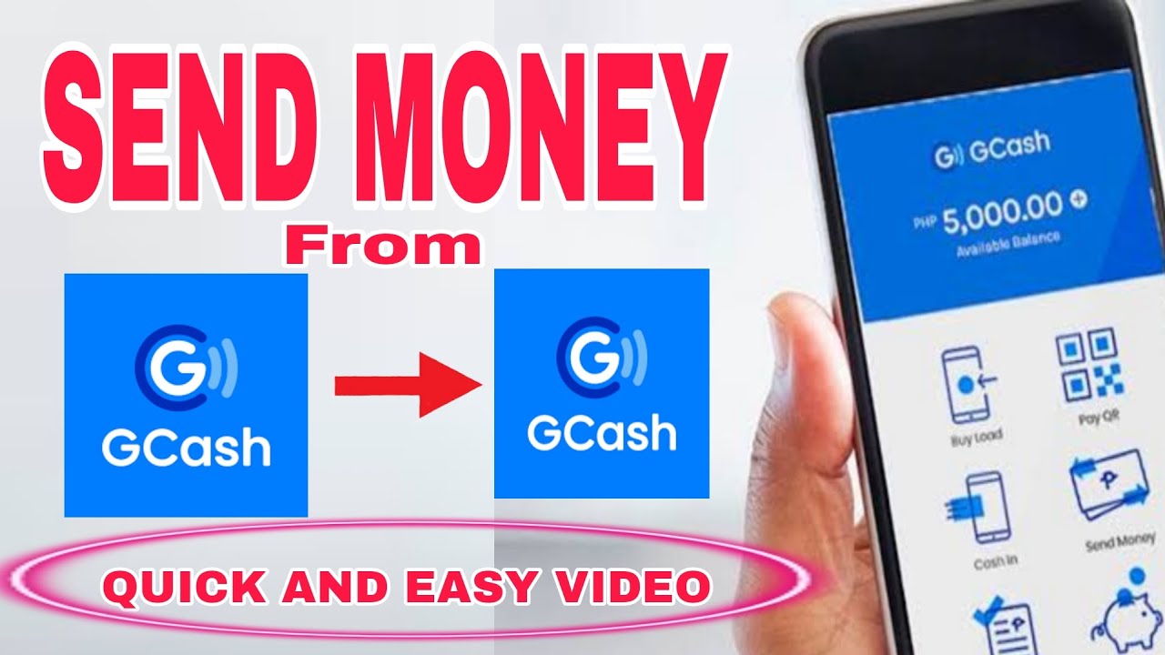 HOW TO SEND MONEY FROM GCASH TO ANOTHER GCASH ACCOUNT? - YouTube