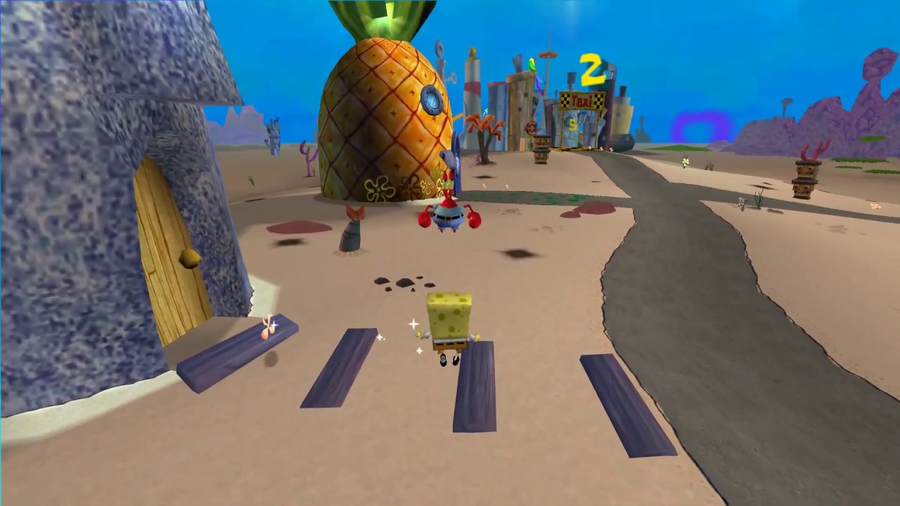 Battle for Bikini Bottom: Game Crash w/out text storage - YouTube