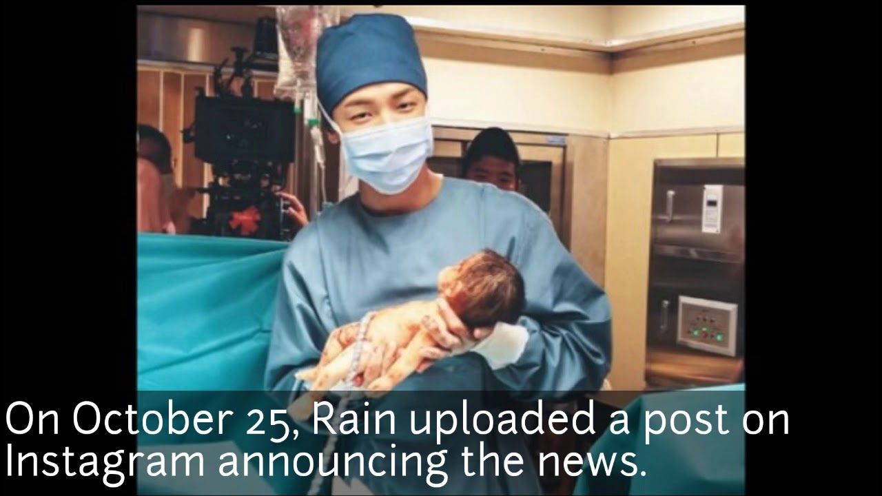 Celebrity couple Kim Tae Hee and Rain have welcomed their first child ...