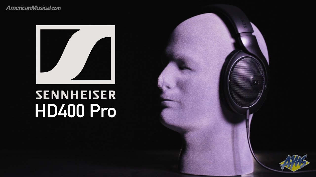 Sennheiser HD400 Pro Headphones - AmericanMusical.com - YouTube