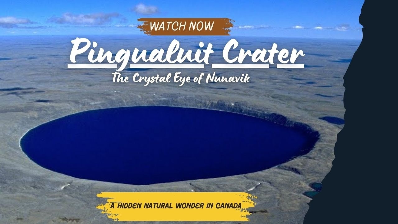 Pingualuit Crater: The Crystal Eye of Nunavik - YouTube