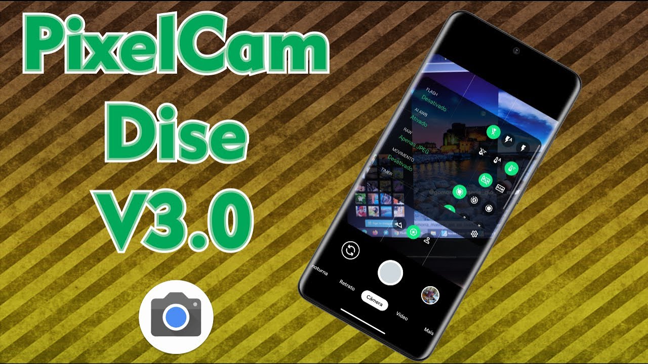 PixelCam Dise V3.0 - Novo Libpatcher!!! - YouTube
