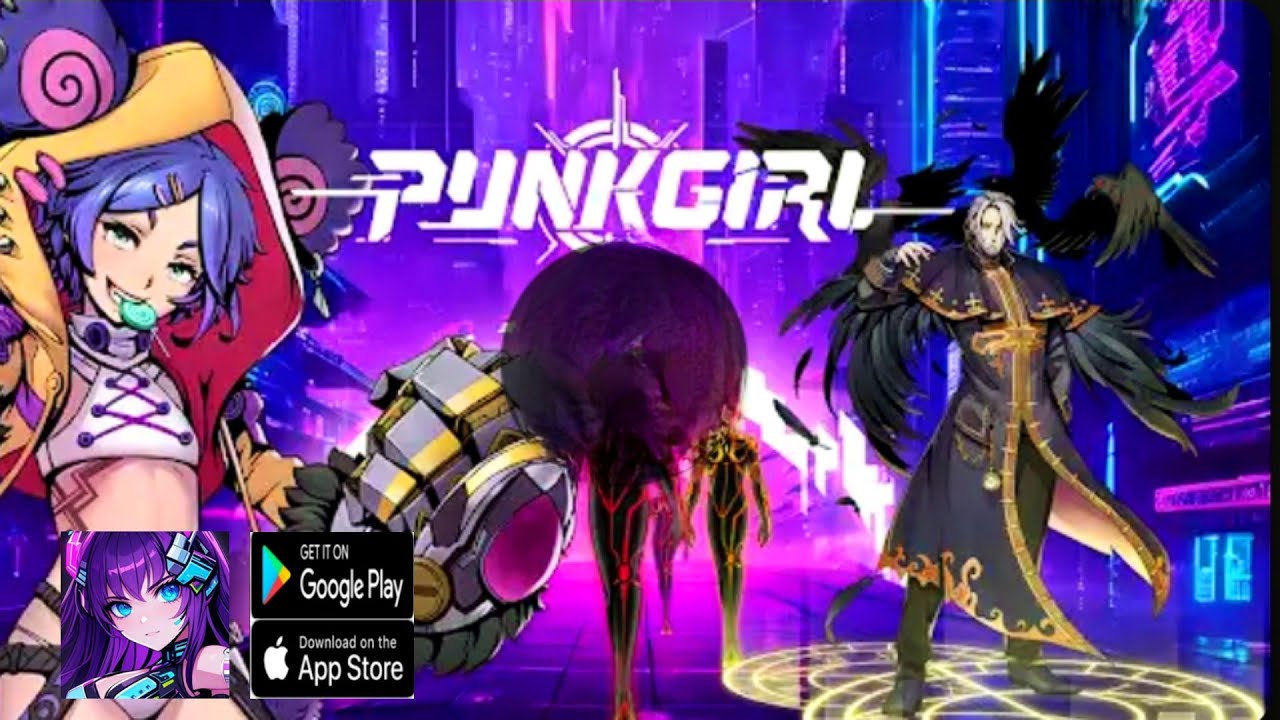 Punk Girl Gameplay - Upcoming RPG Idle Game Android - YouTube