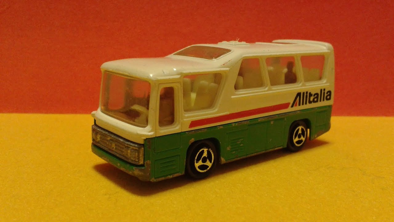 MODELLISMO - Minibus "Alitalia" [Majorette 1/87] - YouTube
