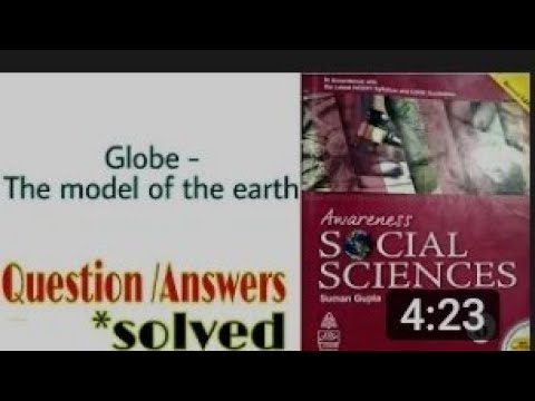 Globe:A model of the earth//All objective+Questions answer//Detail ...