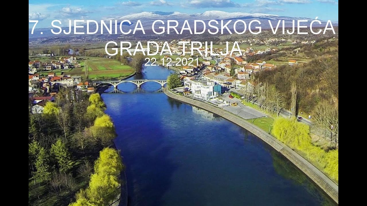 Stream uživo korisnika GRAD TRILJ, 7. SJEDNICA GRADSKOG VIJEĆA - YouTube