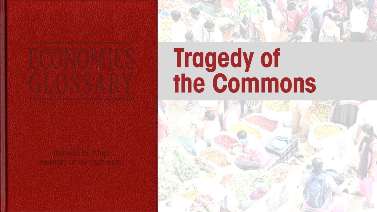 Economics Glossary: Tragedy of the Commons - YouTube