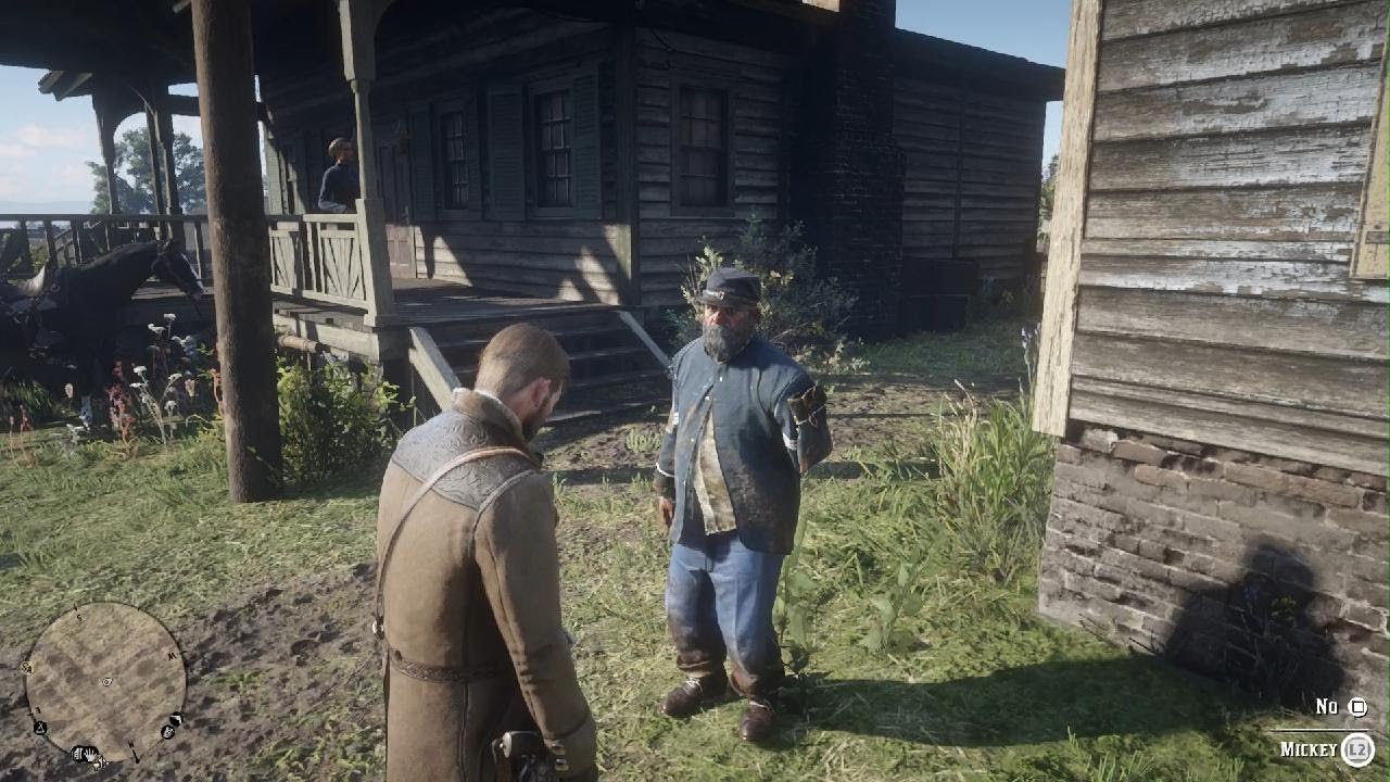 Rdr2. Mickey sad story. - YouTube