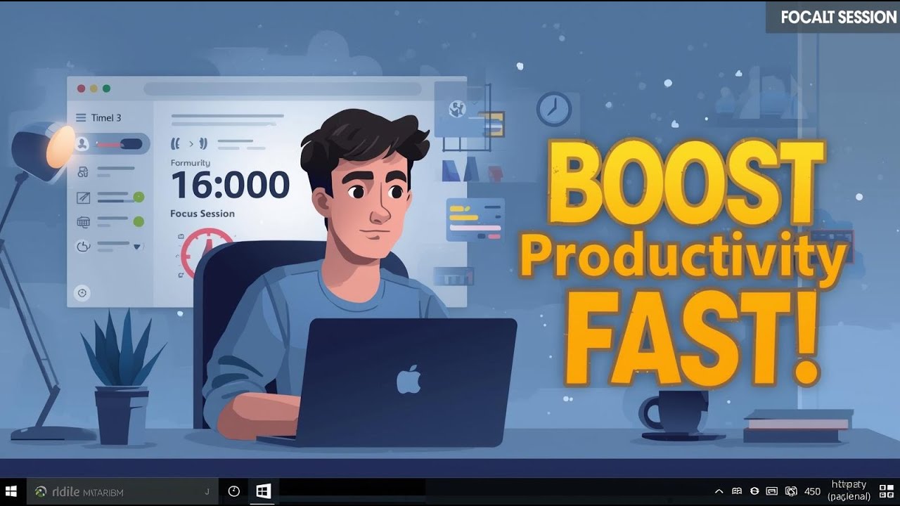 BOOST Productivity FAST! - How to Use Focus Session in Windows 11 - YouTube