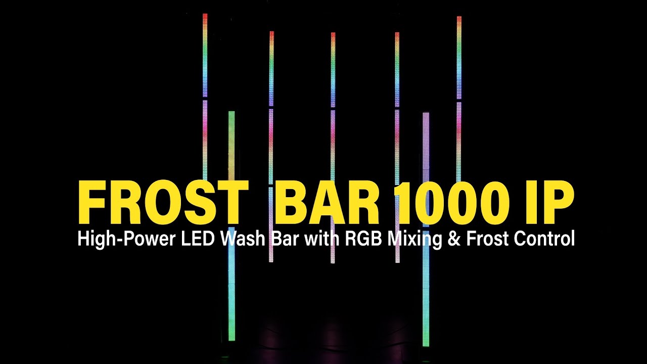 LED FROST BAR 1000 IP65 - YouTube