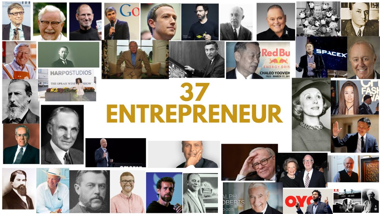 World's Most Influential Entrepreneurs and Businessmen - YouTube