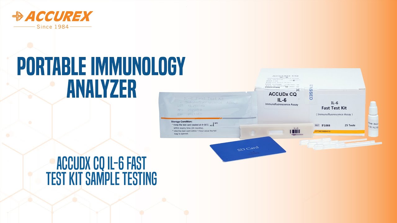 Interleukin 6 (IL6) | IL6 Test | AccuDx CQ | Portable Immunology ...