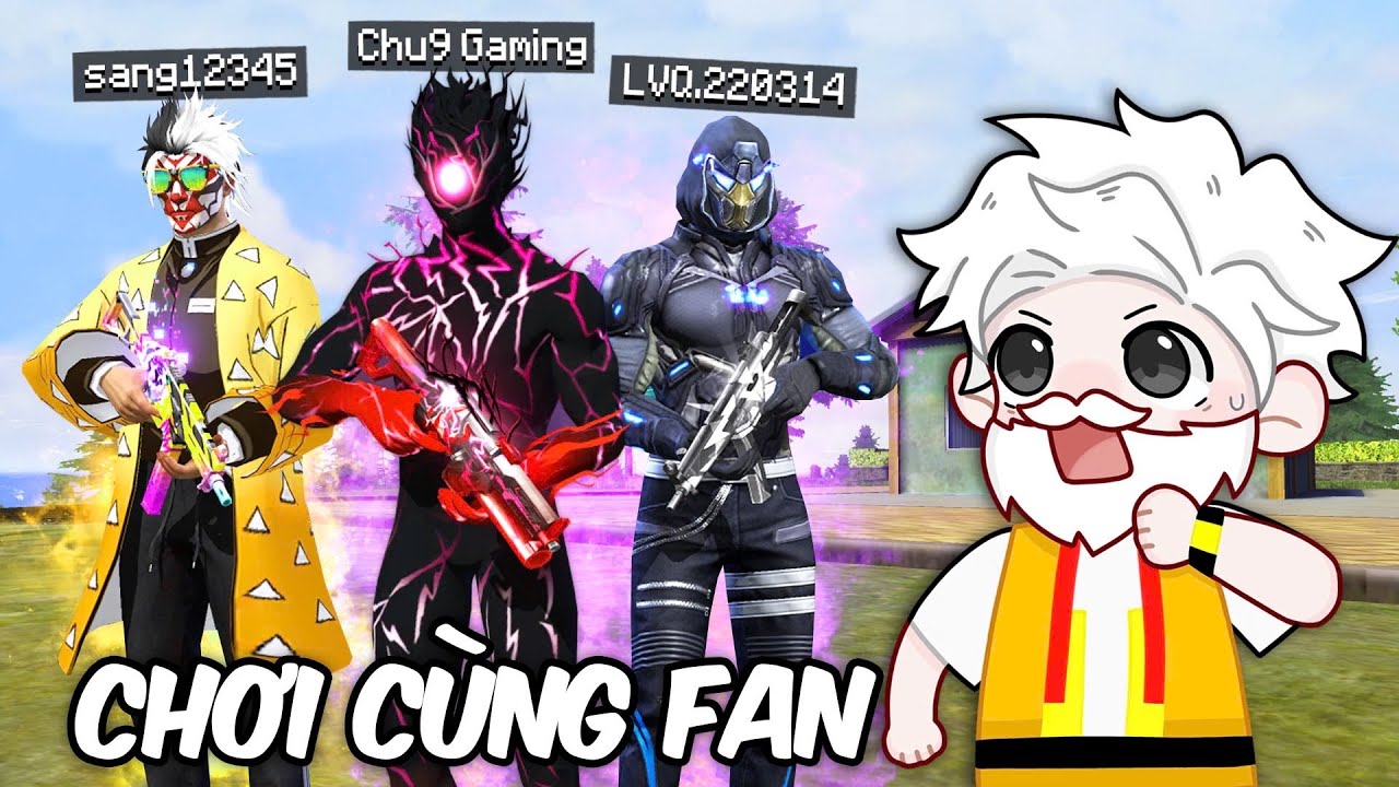 CHÚ 9 CÙNG FAN LEO RANK SINH TỒN TRONG FREE FIRE VÀ TIÊU 10K KC SỞ HỮU MP40 GIÁNG SINH !! - YouTube